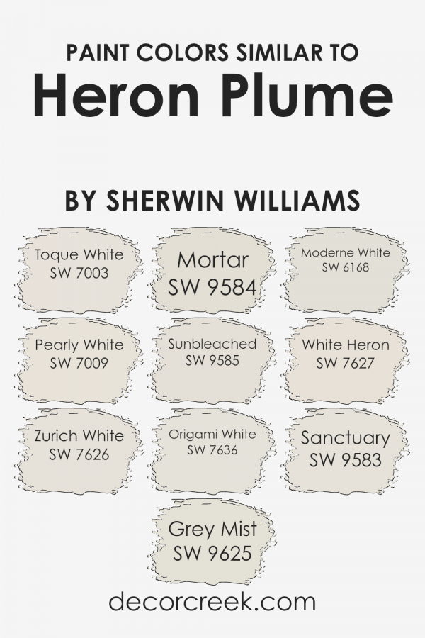 Heron Plume SW 6070 Paint Color by Sherwin Williams - DecorCreek