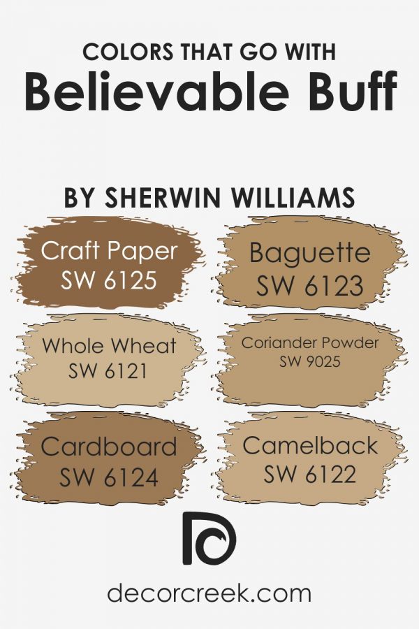 Believable Buff SW 6120 Paint Color by Sherwin Williams - DecorCreek