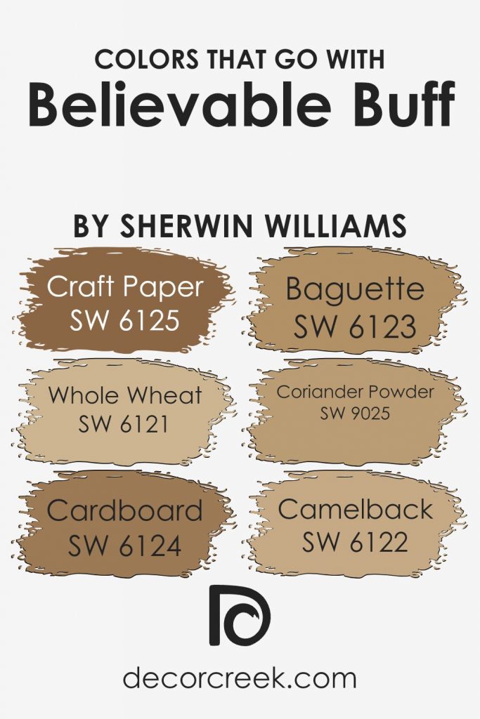 Believable Buff SW 6120 Paint Color by Sherwin Williams - DecorCreek