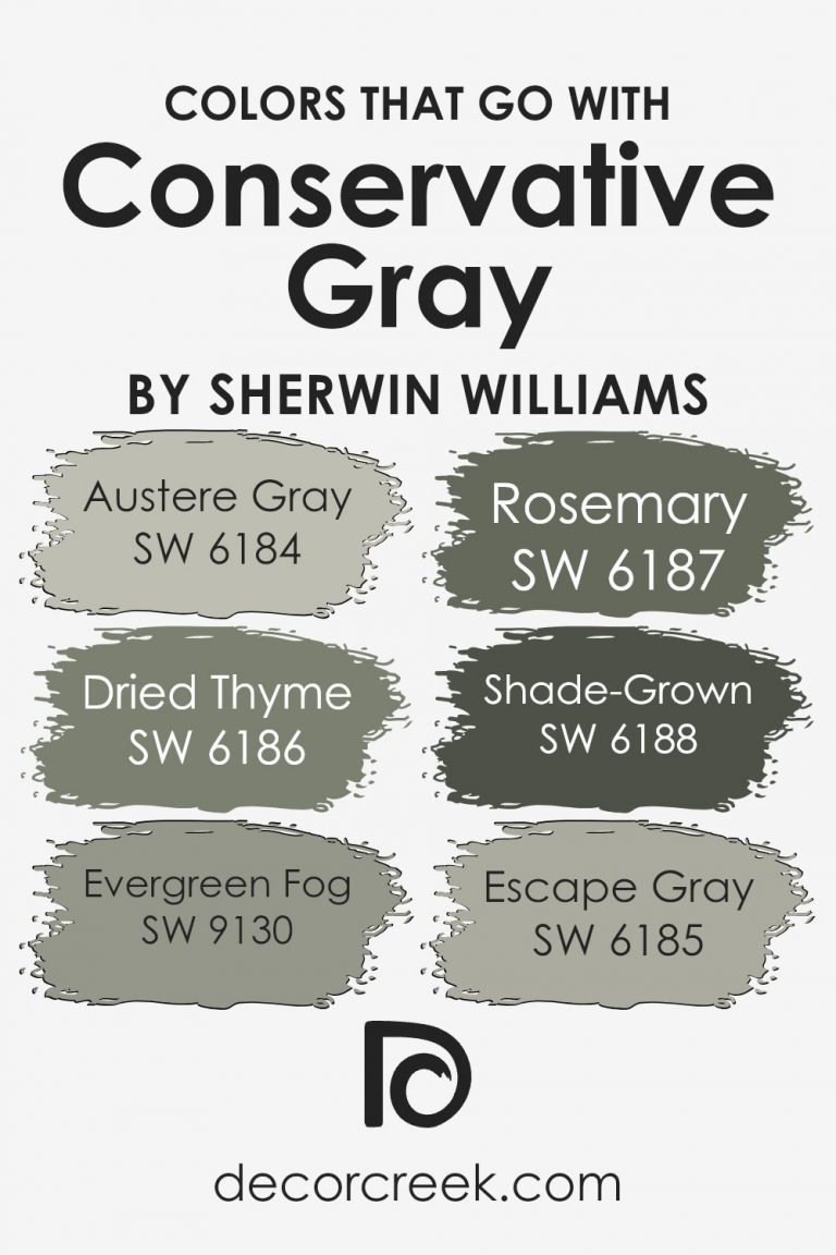 Conservative Gray SW 6183 Paint Color by Sherwin Williams - DecorCreek