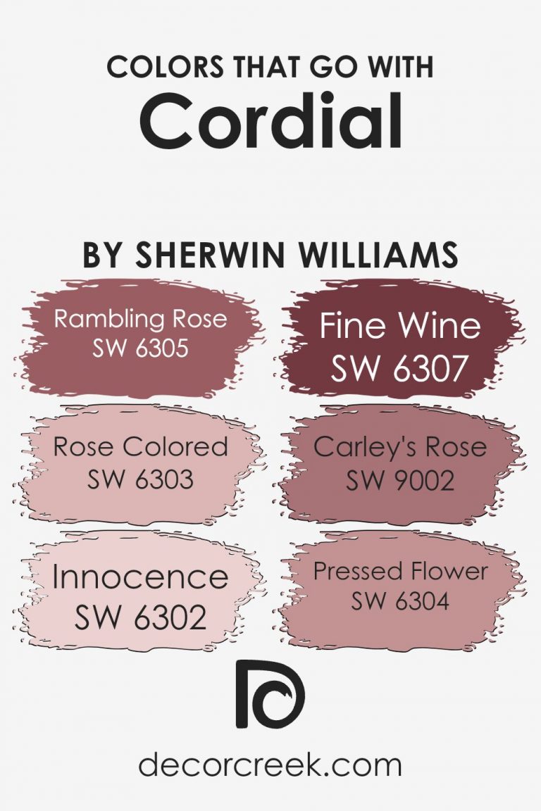 Cordial SW 6306 Paint Color by Sherwin Williams - DecorCreek