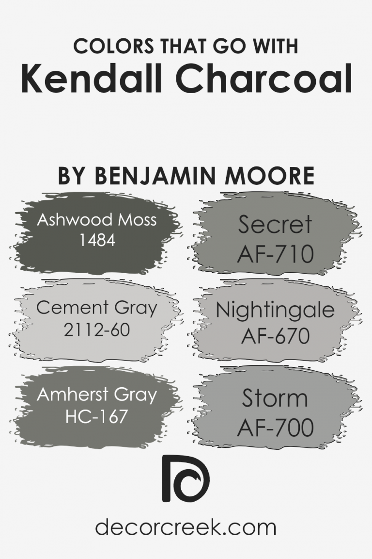 Kendall Charcoal HC-166 Paint Color by Benjamin Moore - DecorCreek