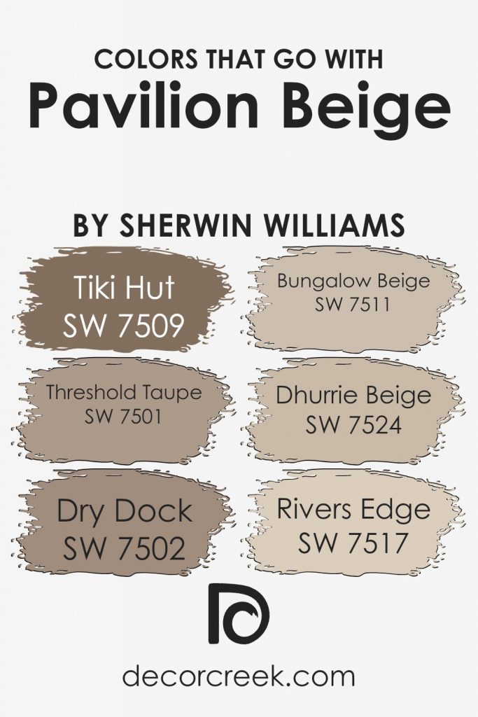 Pavilion Beige SW 7512 Paint Color by Sherwin Williams - DecorCreek