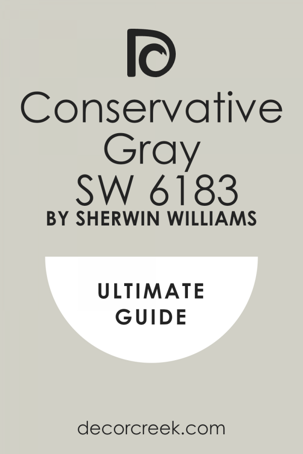 Conservative Gray SW 6183 Paint Color by Sherwin Williams - DecorCreek