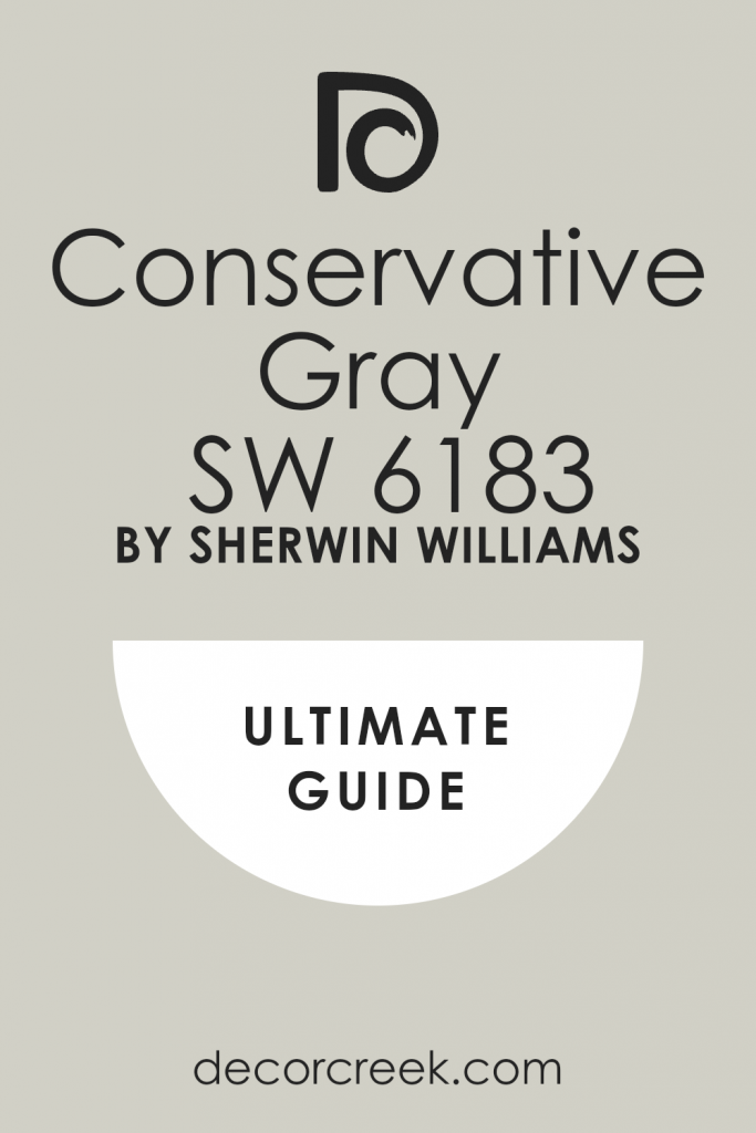 Conservative Gray SW 6183 Paint Color by Sherwin Williams - DecorCreek