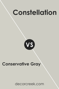 Conservative Gray SW 6183 Paint Color by Sherwin Williams - DecorCreek