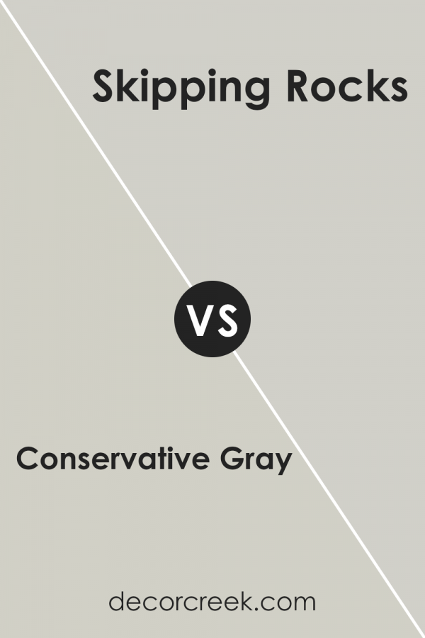 Conservative Gray SW 6183 Paint Color by Sherwin Williams - DecorCreek