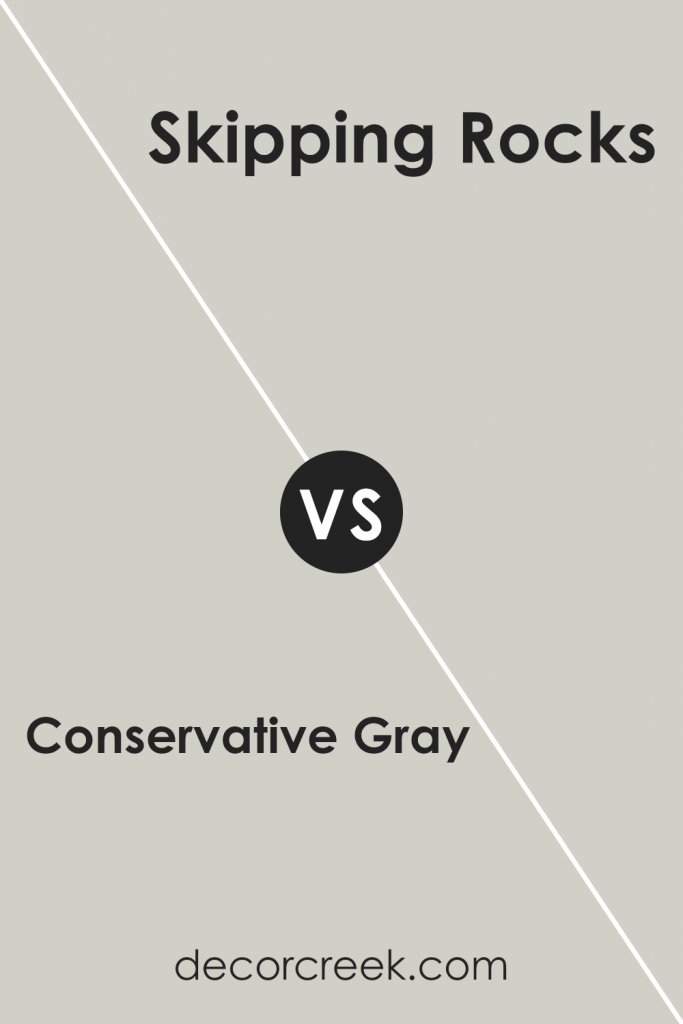 Conservative Gray SW 6183 Paint Color by Sherwin Williams - DecorCreek