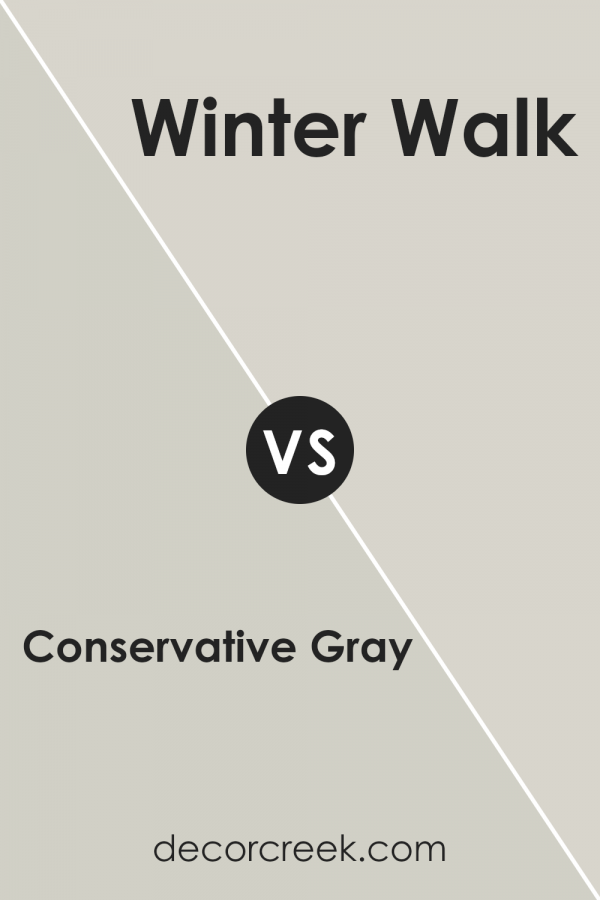 Conservative Gray SW 6183 Paint Color by Sherwin Williams - DecorCreek