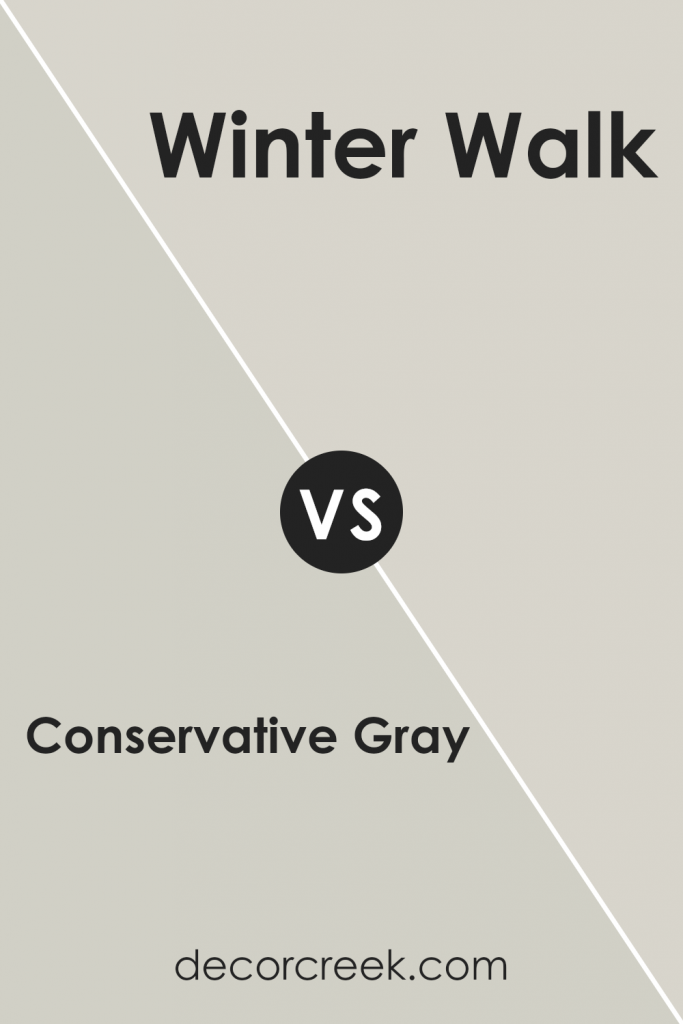 Conservative Gray SW 6183 Paint Color by Sherwin Williams - DecorCreek