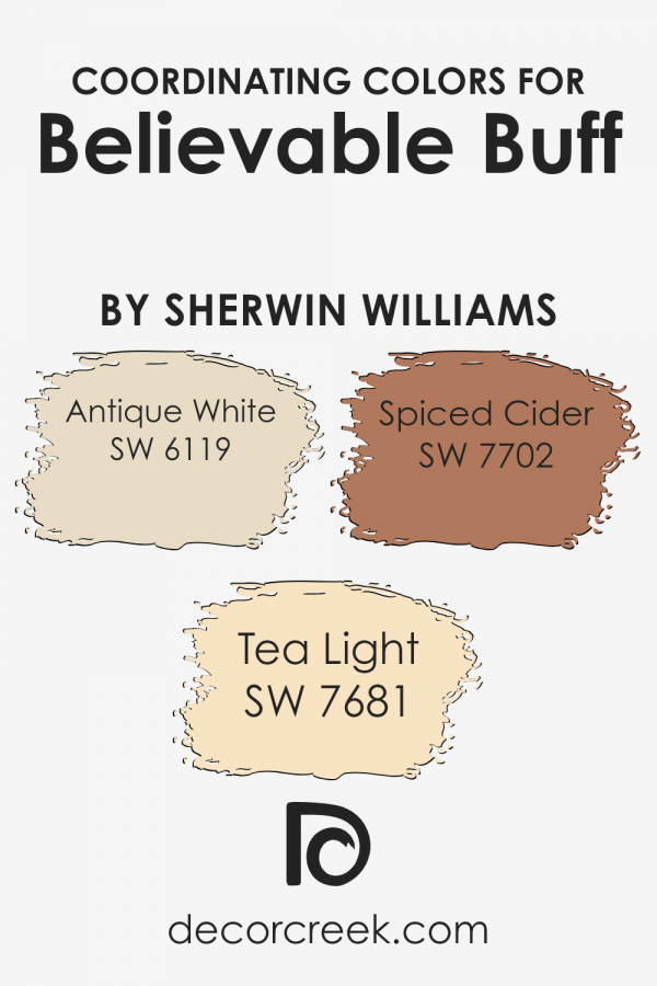 Believable Buff SW 6120 Paint Color by Sherwin Williams - DecorCreek