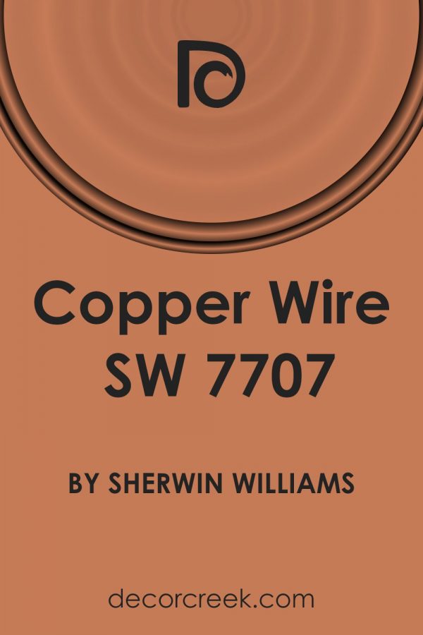 Copper Wire SW 7707 Paint Color by Sherwin Williams - DecorCreek