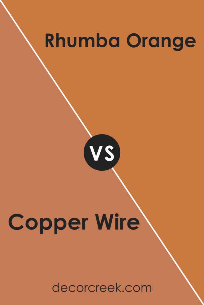Copper Wire SW 7707 Paint Color by Sherwin Williams - DecorCreek