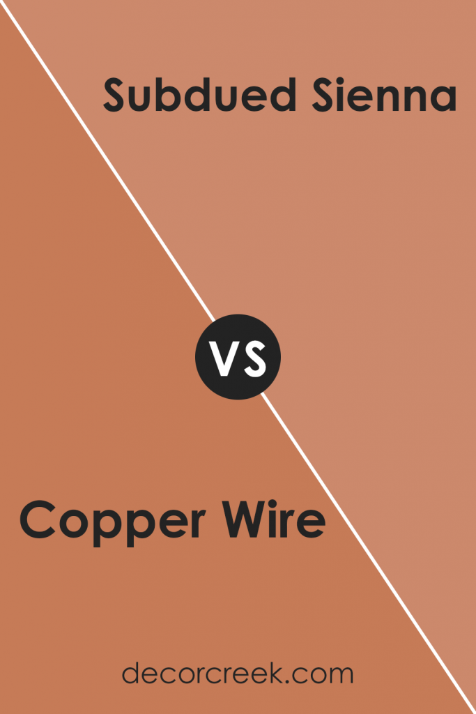 Copper Wire SW 7707 Paint Color by Sherwin Williams - DecorCreek