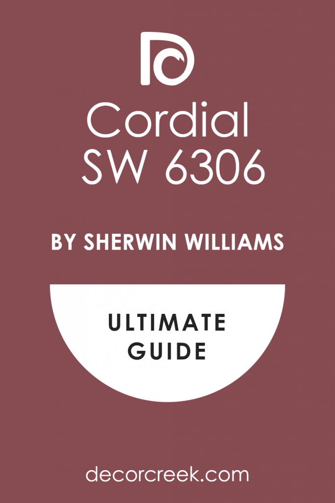 Cordial SW 6306 Paint Color by Sherwin Williams - DecorCreek