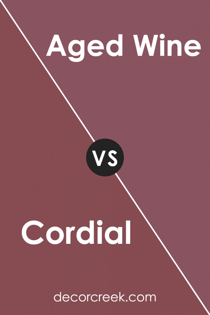 Cordial SW 6306 Paint Color by Sherwin Williams - DecorCreek