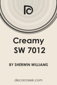 Creamy SW 7012 Paint Color by Sherwin Williams - DecorCreek