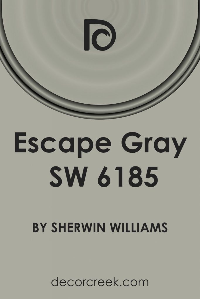 Escape Gray SW 6185 Paint Color by Sherwin Williams - DecorCreek