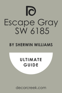 Escape Gray SW 6185 Paint Color by Sherwin Williams - DecorCreek