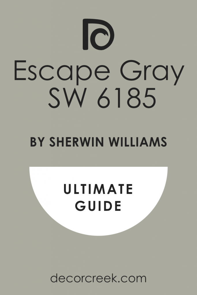 Escape Gray SW 6185 Paint Color by Sherwin Williams - DecorCreek