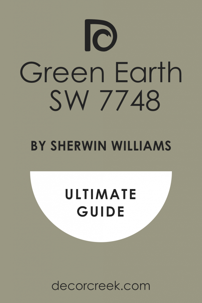 Green Earth SW 7748 Paint Color by Sherwin Williams - DecorCreek