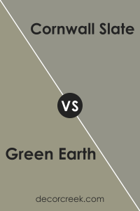 Green Earth SW 7748 Paint Color by Sherwin Williams - DecorCreek