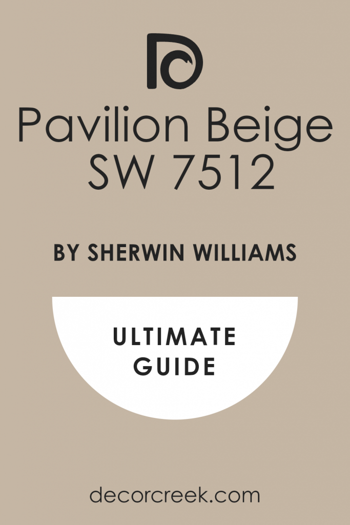 Pavilion Beige SW 7512 Paint Color by Sherwin Williams - DecorCreek