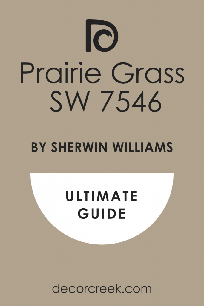 Prairie Grass SW 7546 Paint Color by Sherwin Williams - DecorCreek