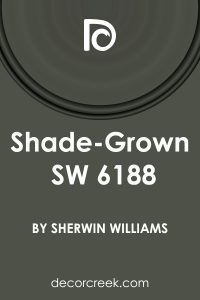 Shade-Grown SW 6188 Paint Color by Sherwin Williams - DecorCreek