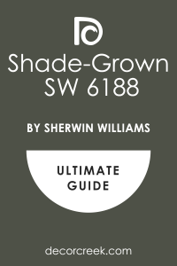 Shade-Grown SW 6188 Paint Color by Sherwin Williams - DecorCreek