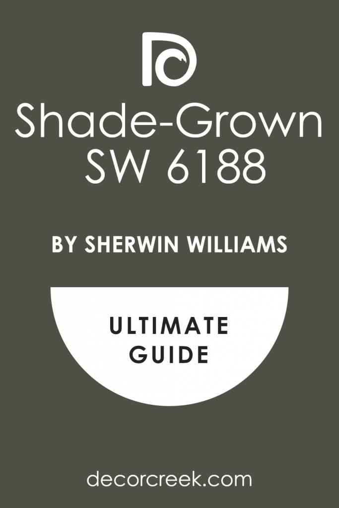 Shade-Grown SW 6188 Paint Color by Sherwin Williams - DecorCreek