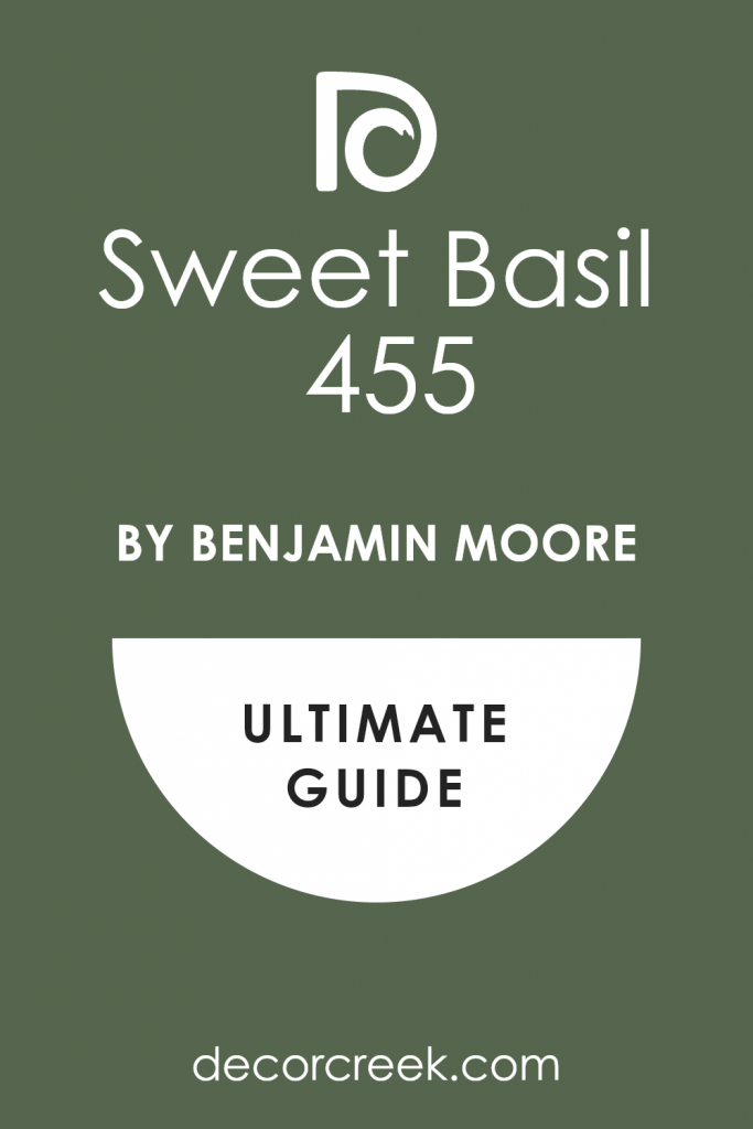 Sweet Basil 455 Paint Color by Benjamin Moore - DecorCreek