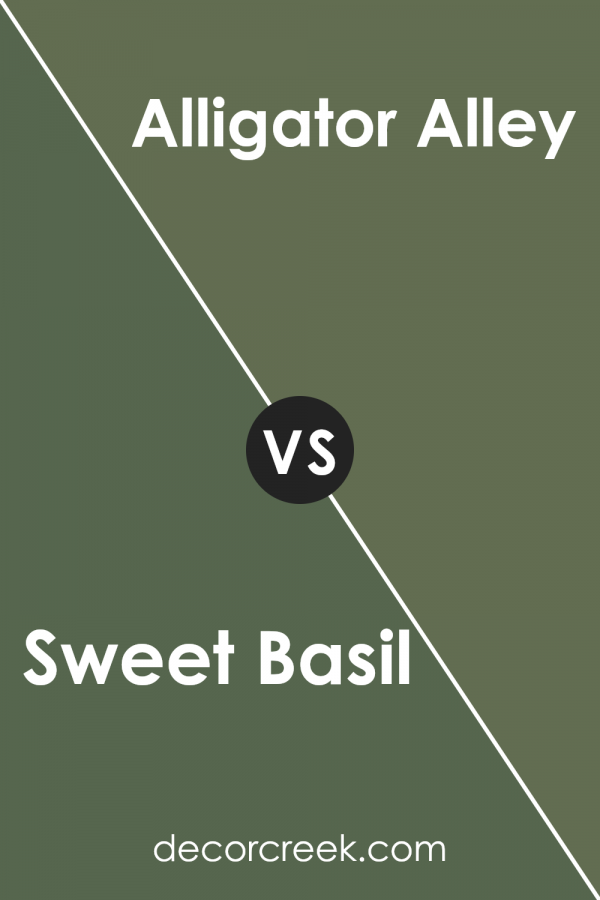 Sweet Basil 455 Paint Color by Benjamin Moore - DecorCreek