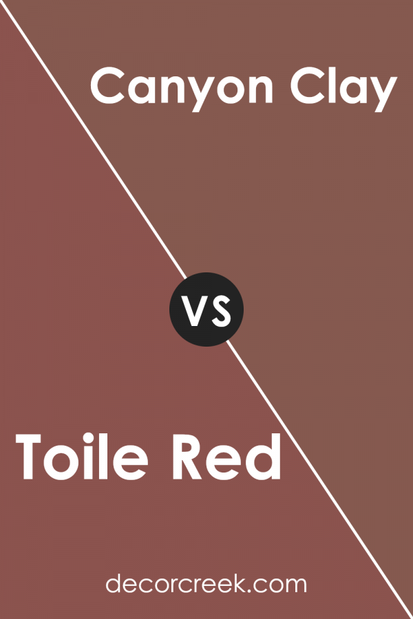 Toile Red SW 0006 Paint Color by Sherwin Williams - DecorCreek