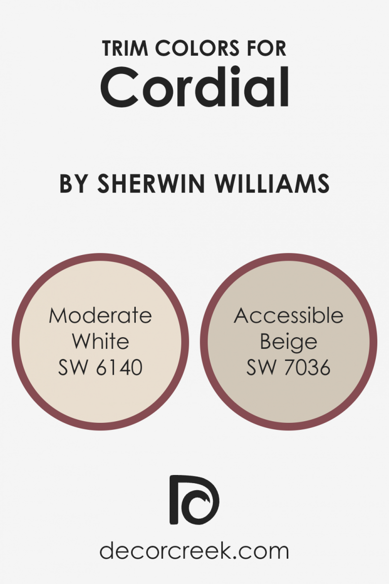 Cordial SW 6306 Paint Color by Sherwin Williams - DecorCreek