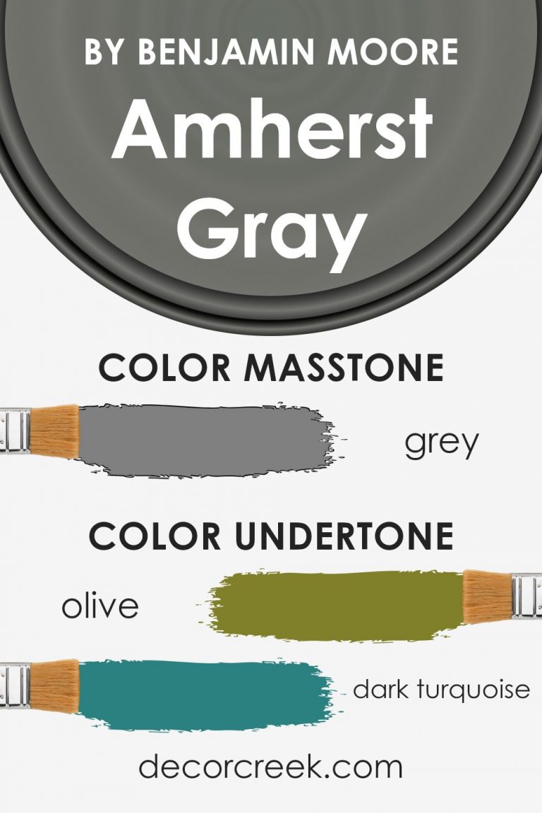 Amherst Gray HC-167 Paint Color by Benjamin Moore - DecorCreek