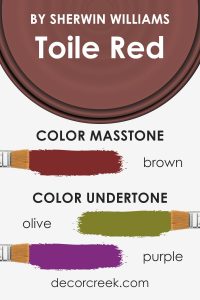 Toile Red SW 0006 Paint Color by Sherwin Williams - DecorCreek