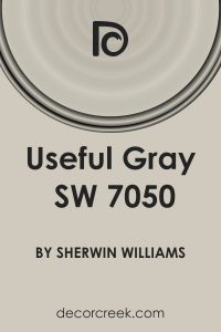 Useful Gray SW 7050 Paint Color by Sherwin Williams - DecorCreek