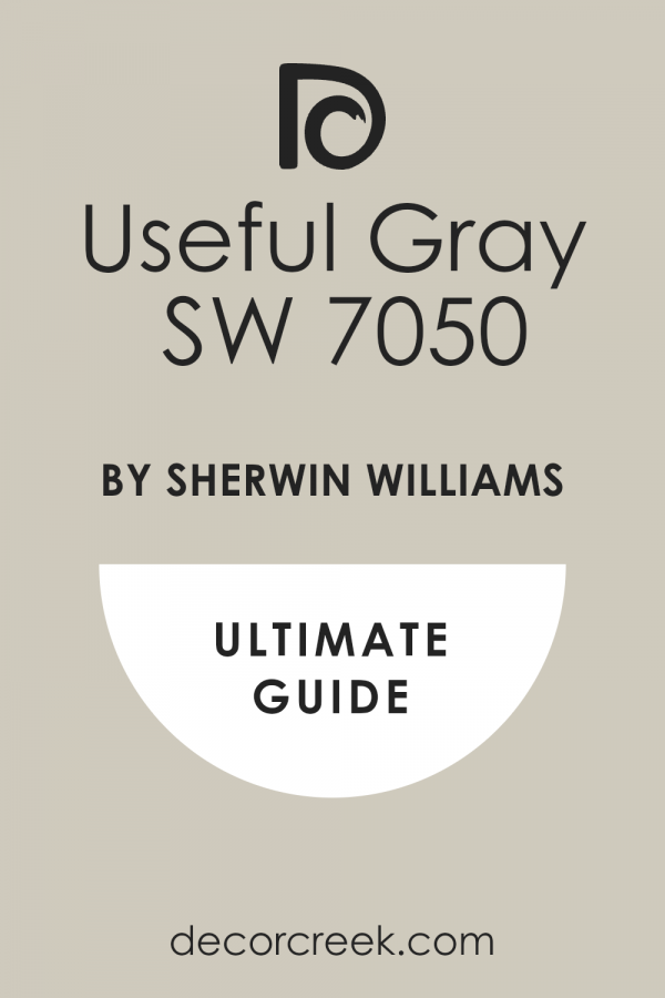 Useful Gray SW 7050 Paint Color by Sherwin Williams - DecorCreek