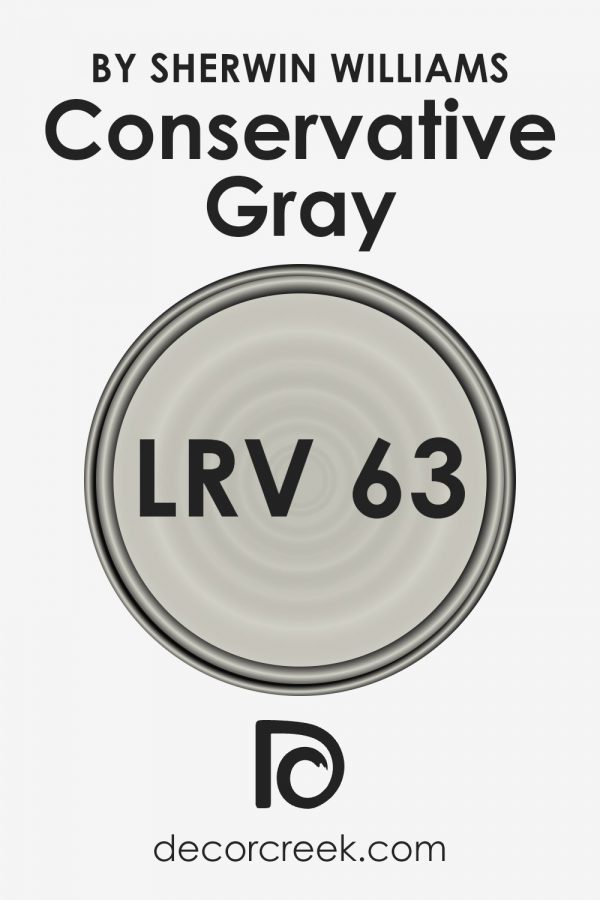 Conservative Gray SW 6183 Paint Color by Sherwin Williams - DecorCreek