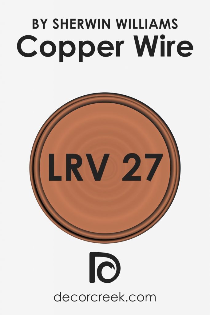 Copper Wire SW 7707 Paint Color by Sherwin Williams - DecorCreek