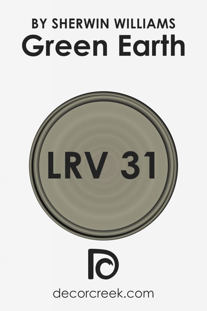 Green Earth SW 7748 Paint Color by Sherwin Williams - DecorCreek