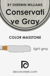Conservative Gray SW 6183 Paint Color by Sherwin Williams - DecorCreek