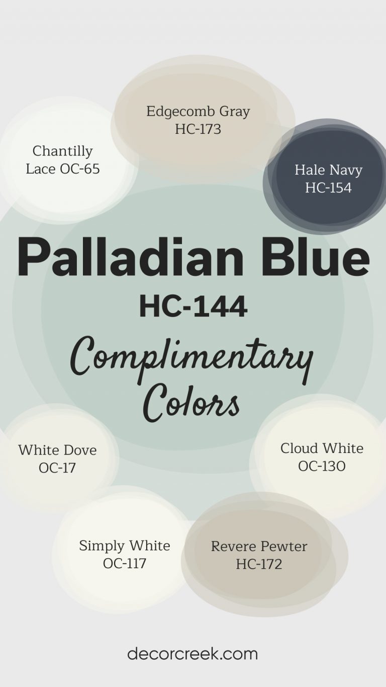 Palladian Blue HC-144 Paint Color by Benjamin Moore - DecorCreek