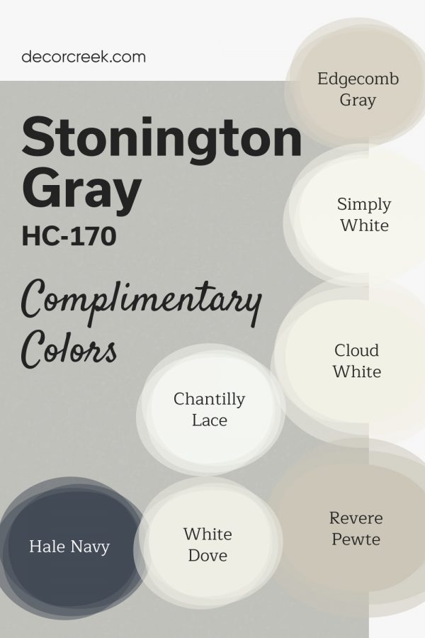Stonington Gray HC-170 Paint Color by Benjamin Moore - DecorCreek
