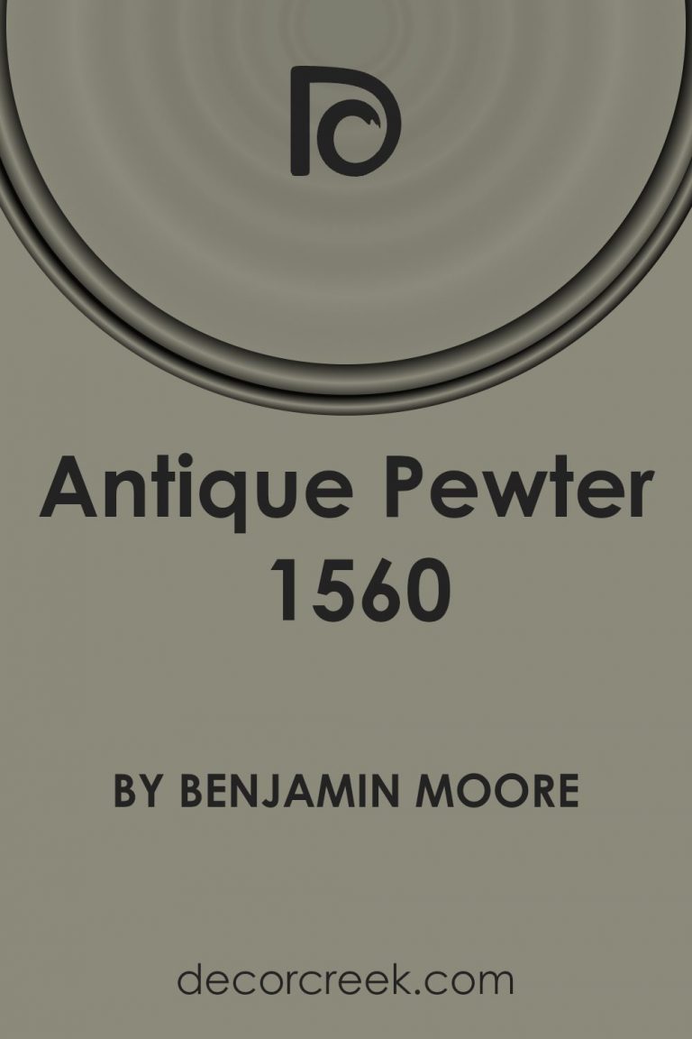 Antique Pewter 1560 Paint Color by Benjamin Moore - DecorCreek