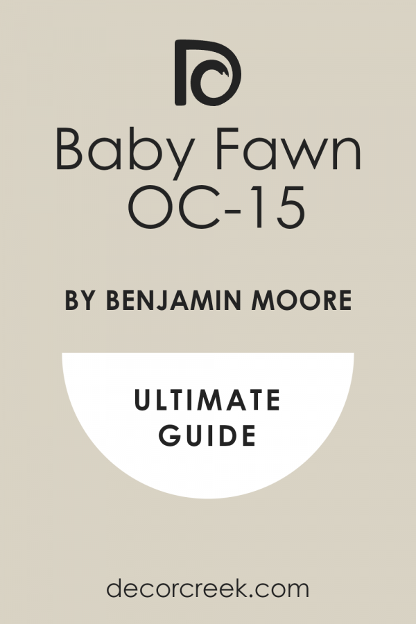 Baby Fawn OC-15 Paint Color by Benjamin Moore - DecorCreek