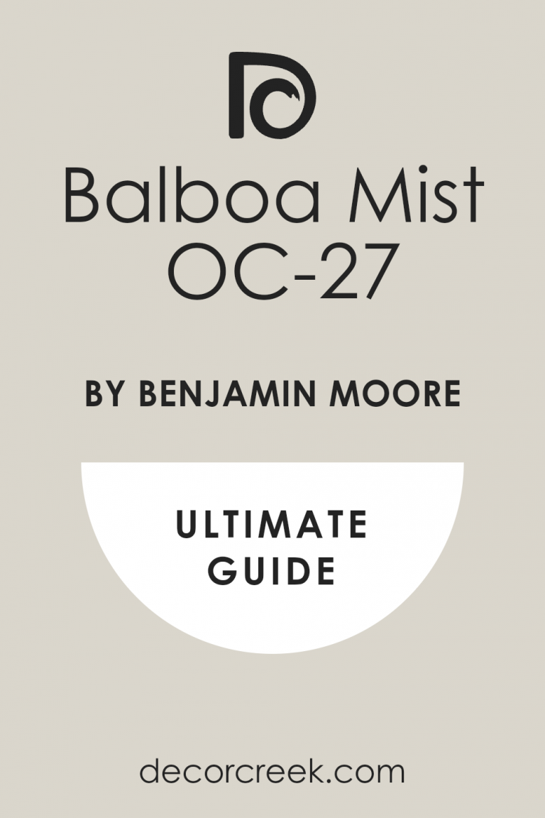Balboa Mist OC-27 Paint Color by Benjamin Moore - DecorCreek