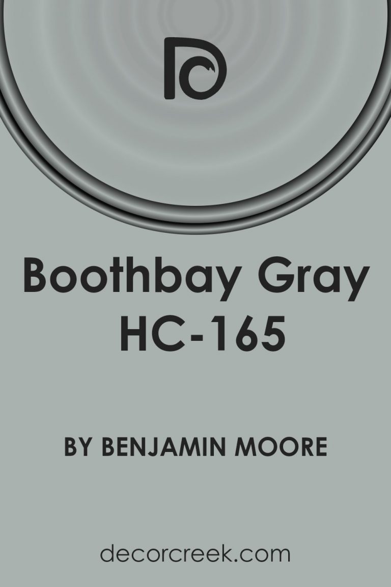 Boothbay Gray HC-165 Paint Color by Benjamin Moore - DecorCreek