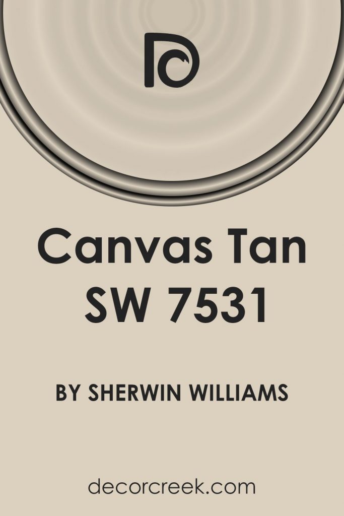 Canvas Tan SW 7531 Paint Color by Sherwin Williams - DecorCreek